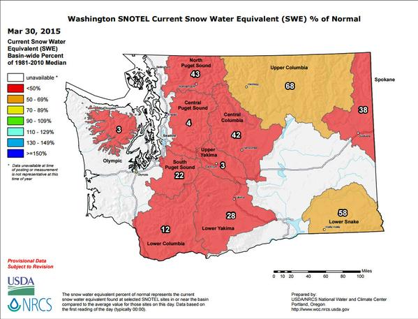 By the Numbers: The Lack of Snowpack in the West - THE OUTDOOR SOCIETY